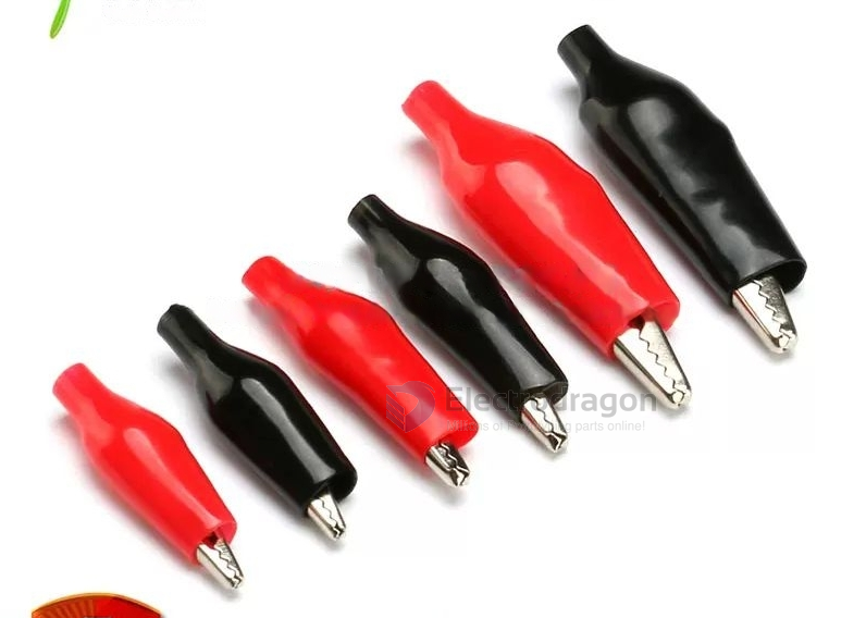 2-pairs of Alligator Connector - ElectroDragon