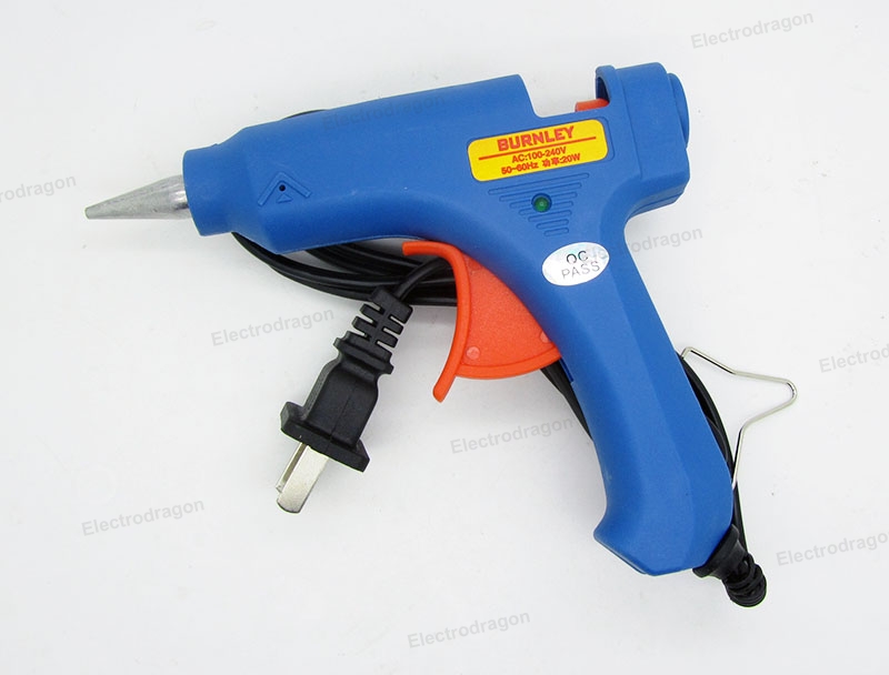 Hot Glue Melt Gun 110-240V 20W For 6-7 Dia. Glue Rod - ElectroDragon