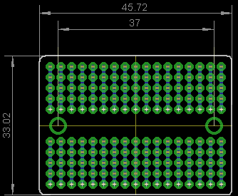 Solderable Mini Breadboard PCB - ElectroDragon