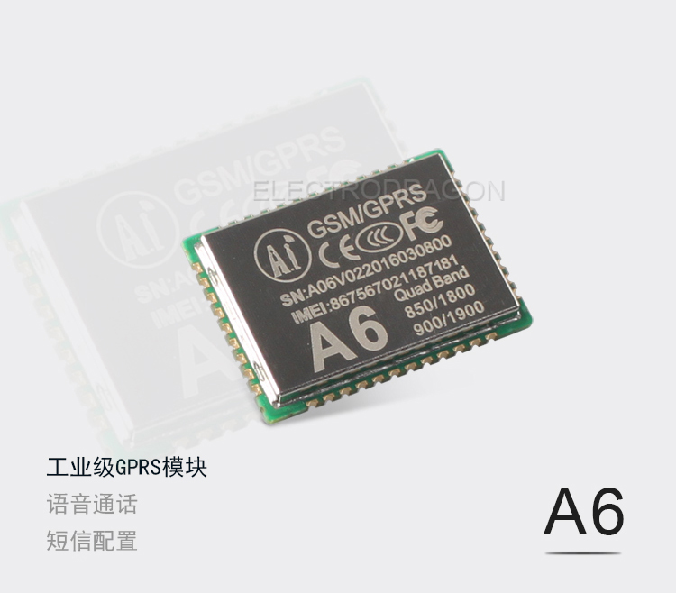 GSM GPRS A6 Module - ElectroDragon
