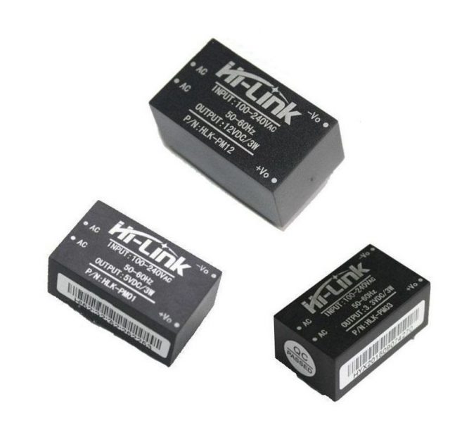 HLK-PM01 AC-DC 220V-5V Module - ElectroDragon