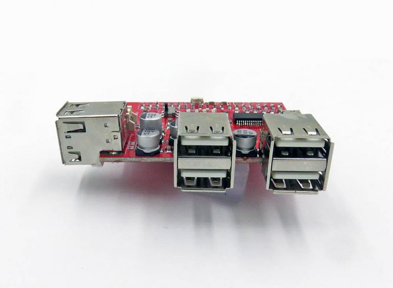 USB Battery Power Bank, USB Hub Shield for Raspberry Pi - ElectroDragon