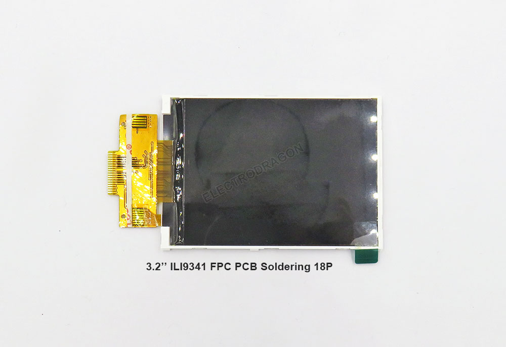 TFT LCD Series, SPI FPC IPS [Size] - ElectroDragon