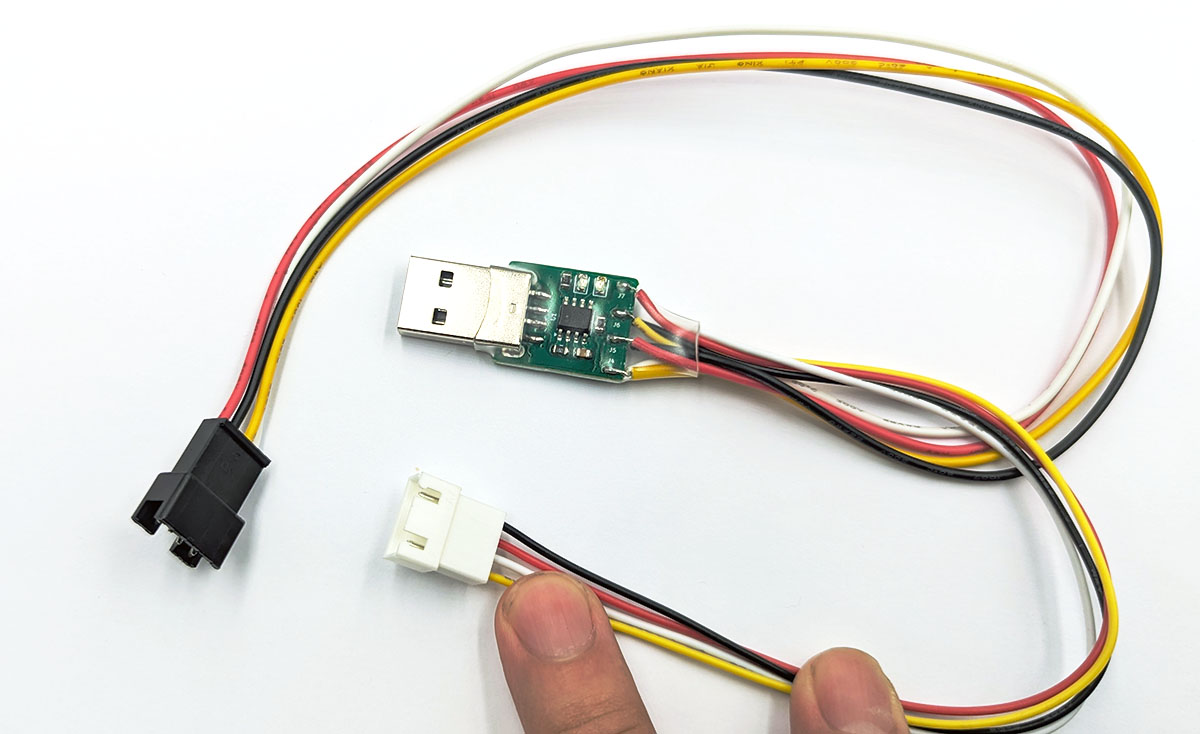 Handy USB Lithium Battery Charge Cable [VER] - ElectroDragon